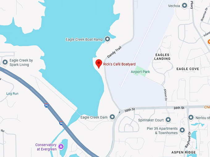 16. rick's caf&eacute; boatyard map