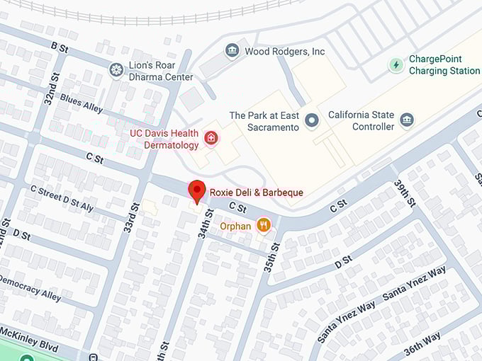 16. roxie deli & barbeque map