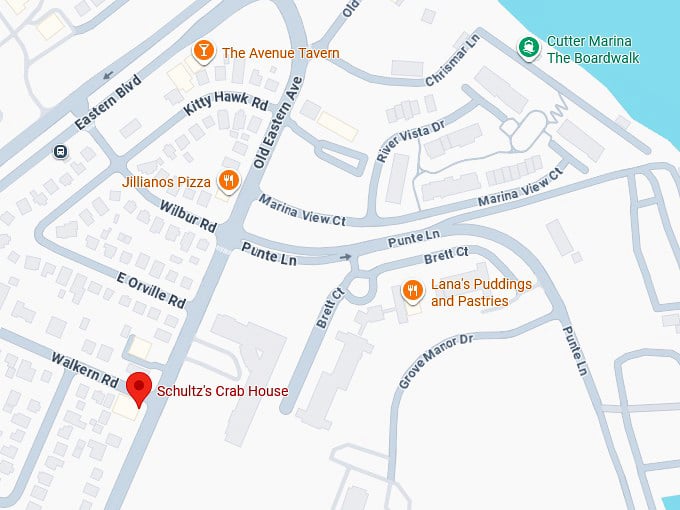 16. schultz's crab house map