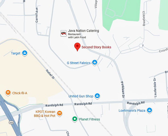 16. second story books map