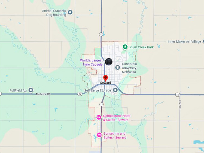 16. seward ne map.