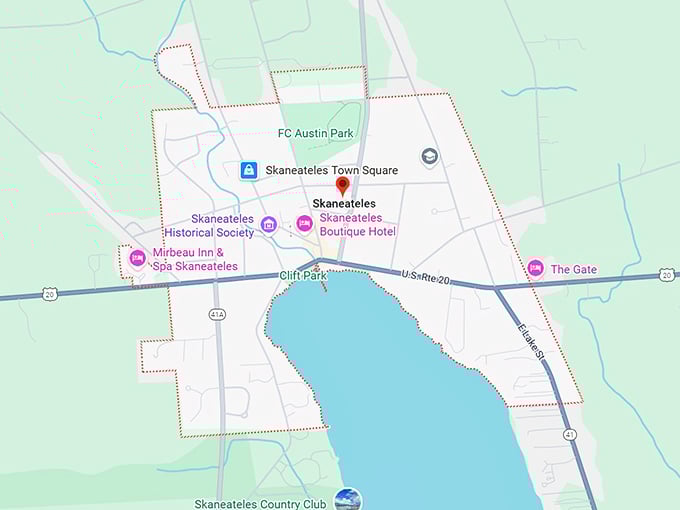 16. skaneateles, ny map