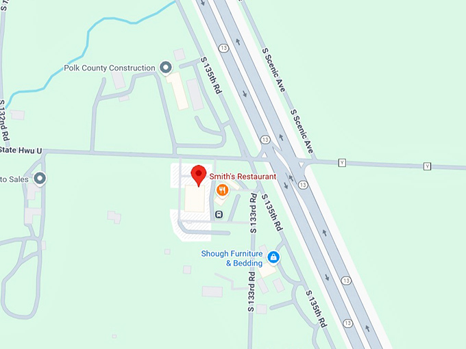 16. smith's restaurant map