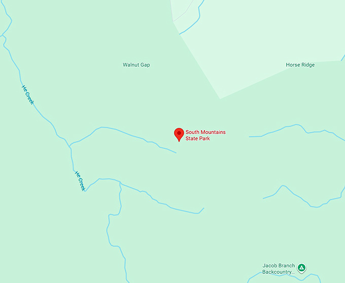16. south mountains state park map