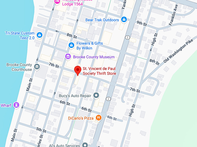 16. st. vincent de paul society thrift store map