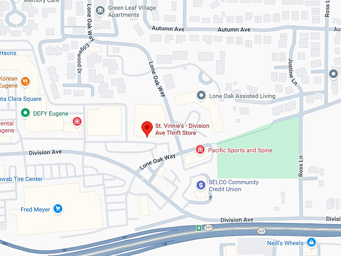 16. st. vinnie's division ave thrift store map