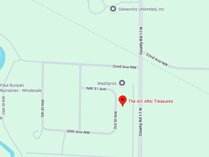 16. the arc attic treasures map