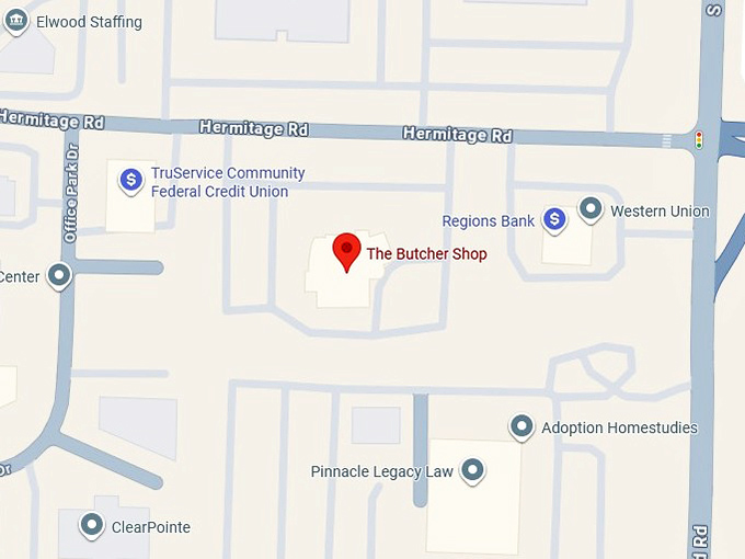 16. the butcher shop map