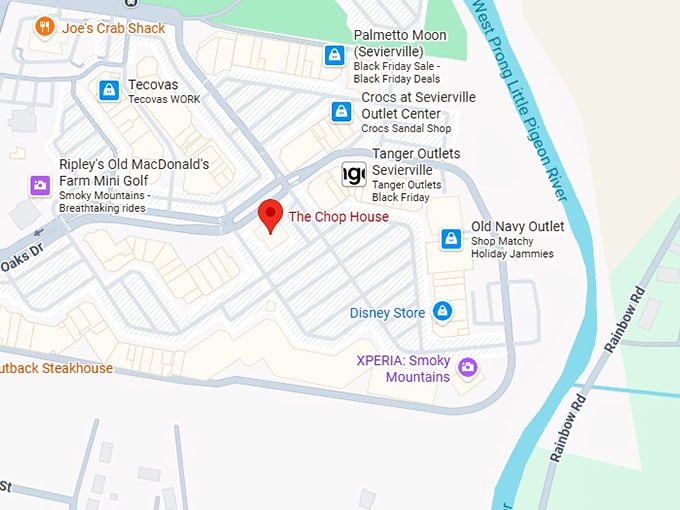 16. the chop house map