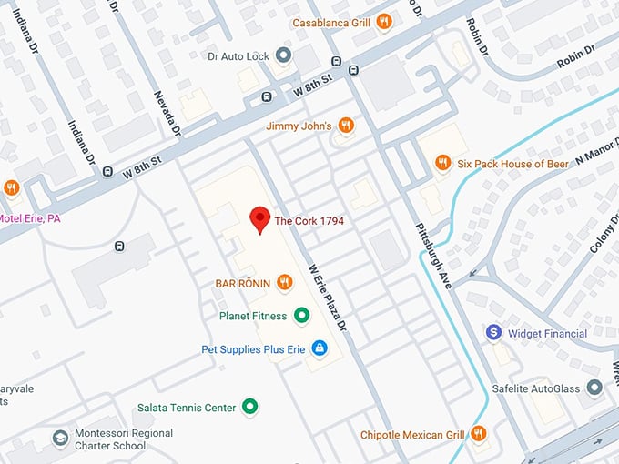 16. the cork 1794 map