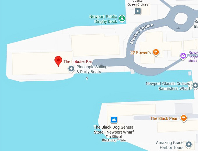 16. the lobster bar map