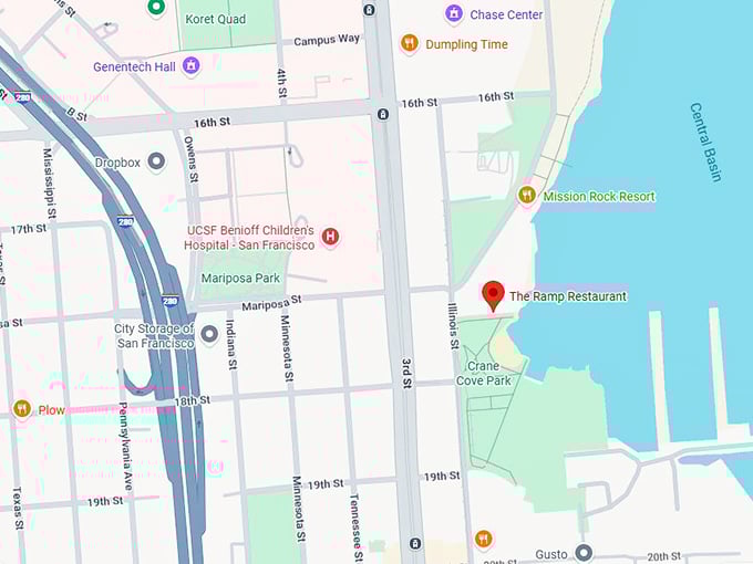 16. the ramp restaurant map