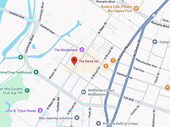 16. the swire inn map