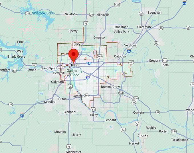 tulsa map