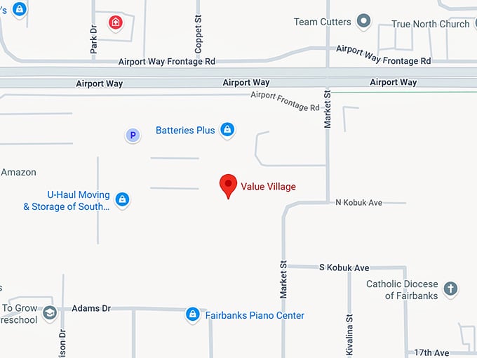 16. value village map