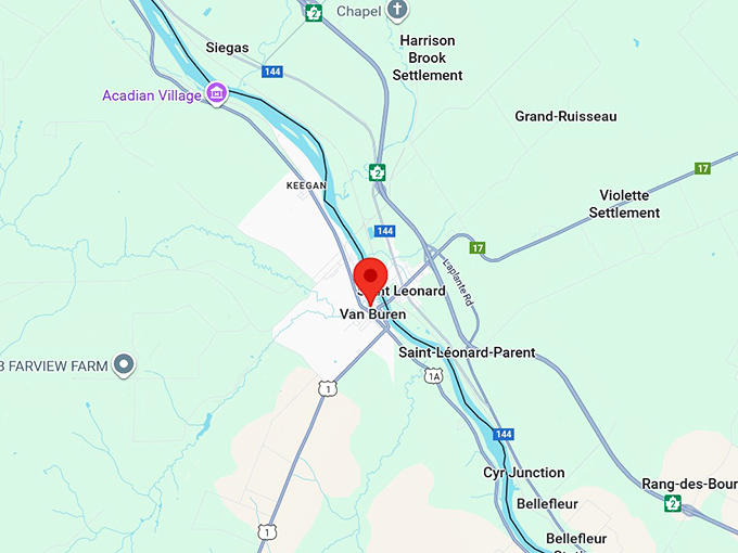 16. van buren me map