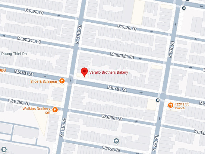 16. varallo brothers bakery map