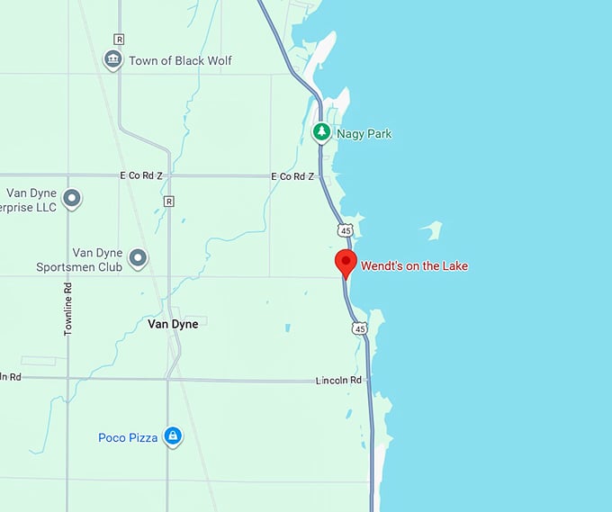 16. wendt's on the lake map