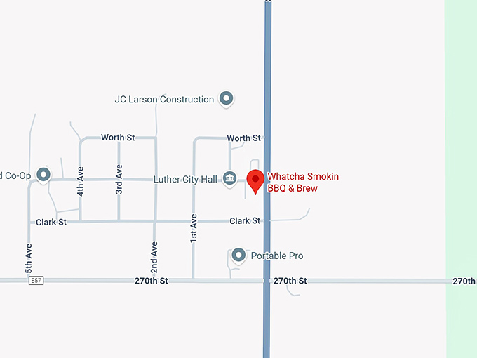 16. whatcha smokin bbq & brew map