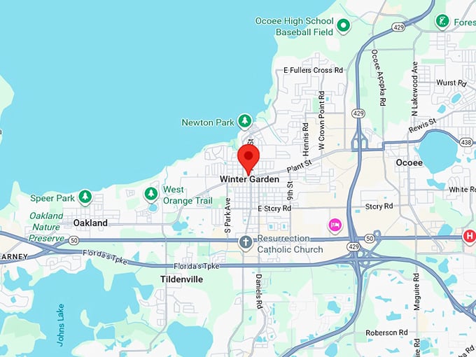 16. winter garden fl map