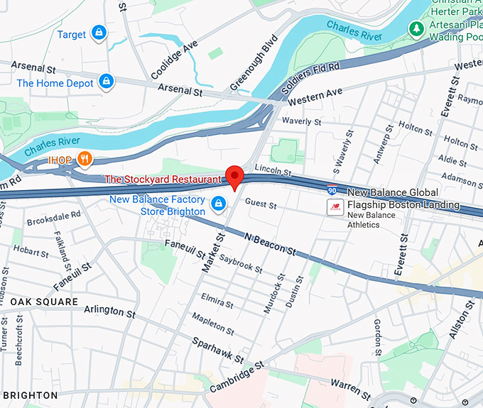 16.the stockyard restaurant map