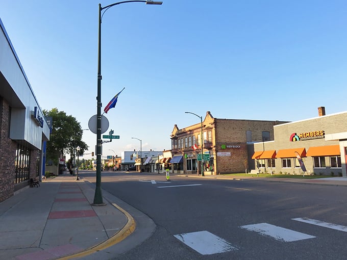 Aitkin's charming main street offers small-town appeal with historic buildings and local shops that won't drain your retirement fund.