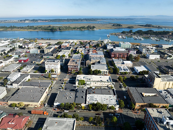 Eureka's downtown spreads like a Victorian postcard, where every street corner whispers tales of California's golden past.