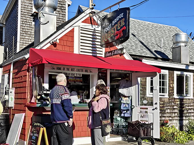 The little red shack with the big reputation! Footbridge Lobster proves the best seafood comes from the humblest kitchens.