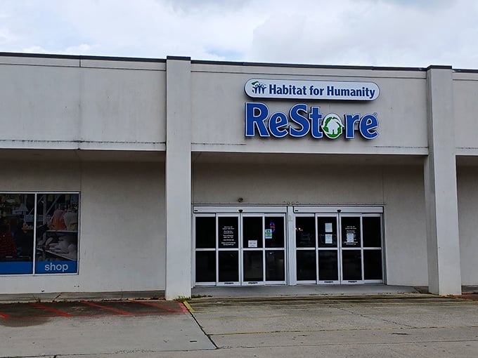 The Habitat ReStore in Gulfport stands ready to welcome bargain hunters&mdash;like a treasure chest disguised as a storefront.