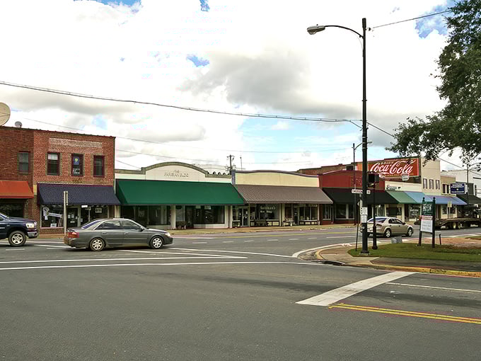 Downtown Marianna's vintage storefronts and classic Coca-Cola sign transport you to a simpler time when conversations happened on street corners, not smartphones.