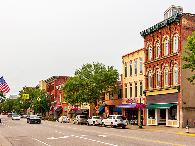Marietta's historic downtown looks like a movie set, but the friendly shopkeepers are 100% real. Those brick buildings have stories to tell!