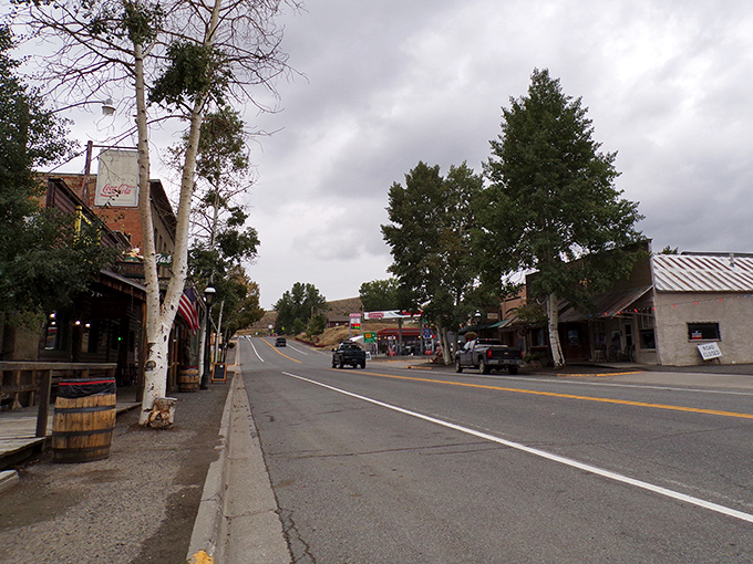 Meeteetse's main street whispers stories of the Old West, where time slows down and conversations flow as freely as the mountain air.