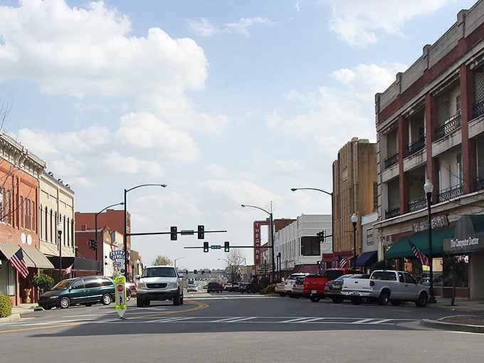 Downtown Tifton welcomes you with classic brick buildings and wide streets – small-town charm with big personality.