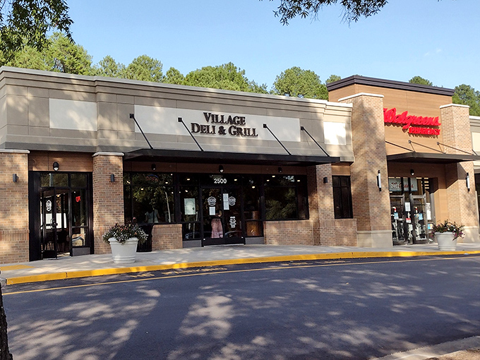 The Village Deli & Grill's unassuming storefront hides sandwich treasures that would make any bread-and-filling enthusiast weak at the knees.