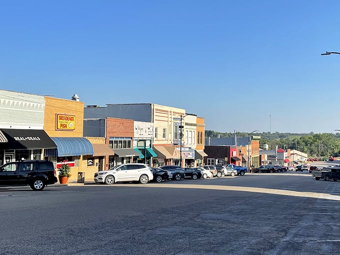 Downtown Corning offers that rare sight these days—local shops where the owners actually remember your name and favorite order.
