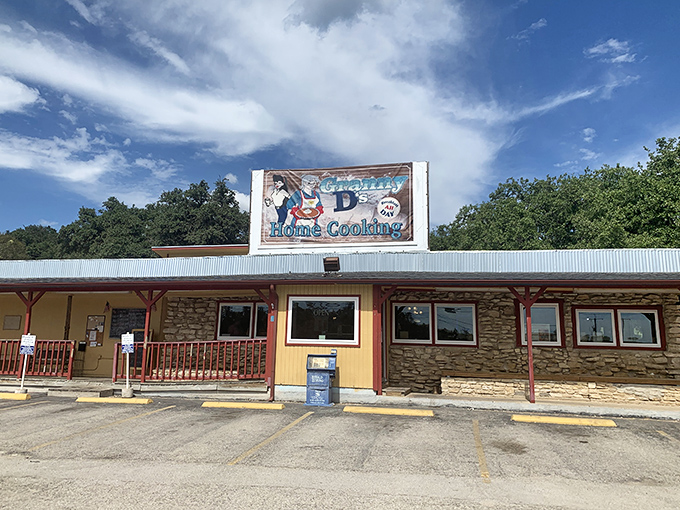 Granny D's stone-and-yellow exterior feels like pulling up to a friend's house, if that friend happened to be the world's best comfort food chef.