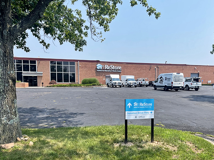 ReStore's donation drive-thru means your car can pull up empty and leave full of possibilities—the reverse of most shopping trips!