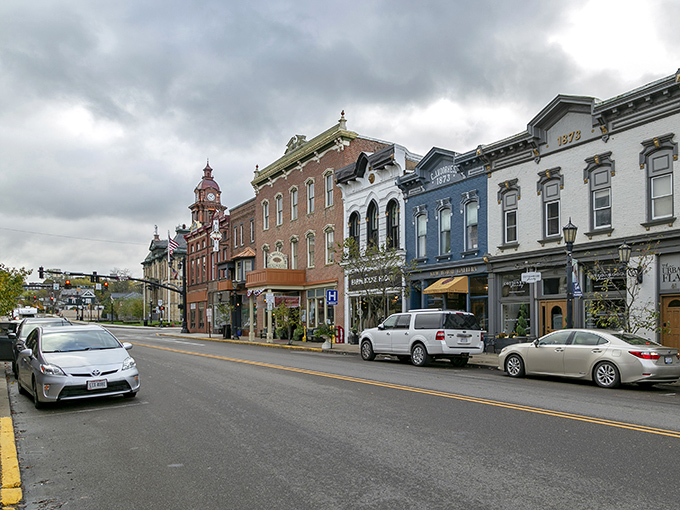 Millersburg's charming downtown showcases beautiful historic buildings where you can shop, dine, and explore Amish Country's heart.