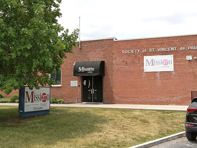 Mission 27's unassuming exterior hides a wonderland of furniture bargains inside. Like finding the wardrobe to Narnia, but with sofas!