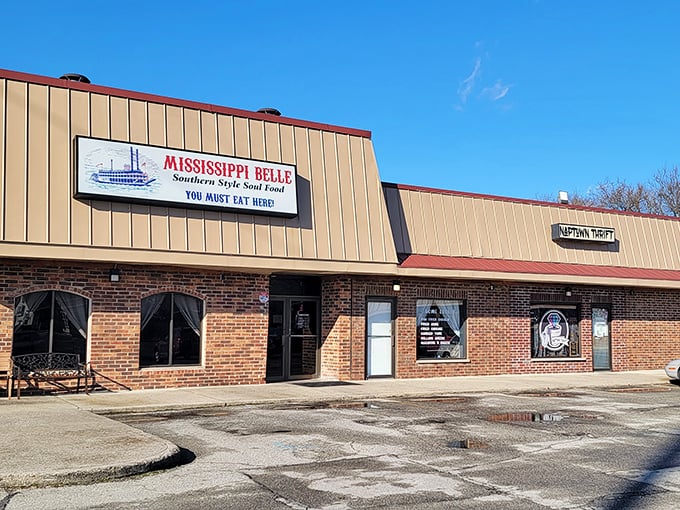 A brick-front treasure hiding in plain sight, Mississippi Belle serves soul food that lives up to its riverboat namesake.