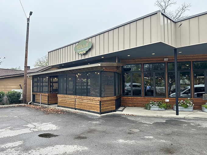 The cozy patio at Mitchell's beckons sandwich lovers year-round &ndash; where bread meets brilliance under Tennessee skies.