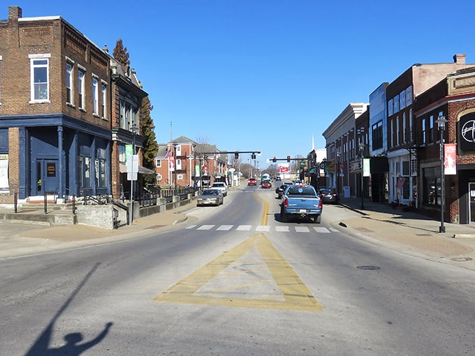 These brick storefronts have witnessed generations of Monticello residents living well within their means, a tradition that continues today.