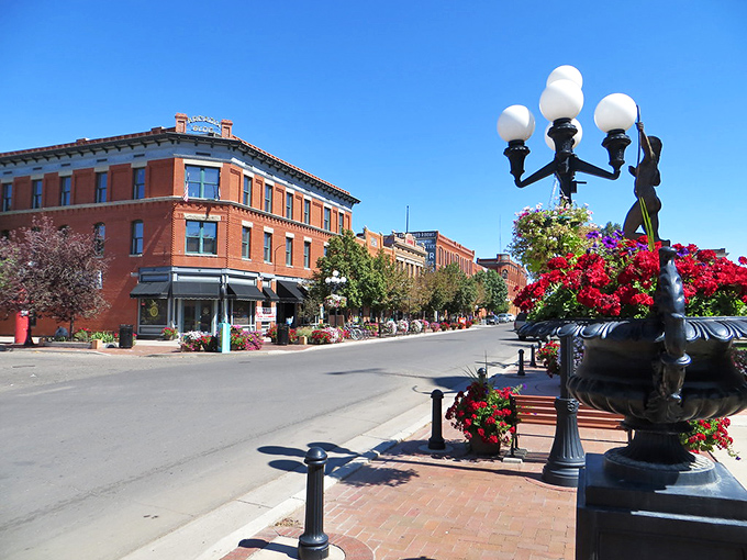 Colorful storefronts and flower-lined streets make Pueblo's downtown feel like a Norman Rockwell painting come to life.