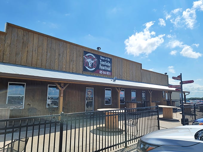 A classic Nebraska steakhouse hiding in plain sight &ndash; Round the Bend's rustic charm is your first clue to the beef bonanza inside.