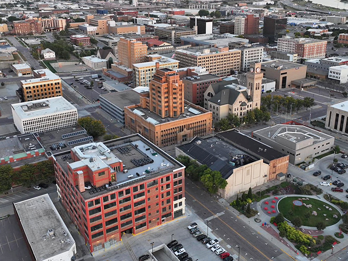Sioux City's skyline offers a perfect blend of historic charm and modern development, where affordability meets livability.