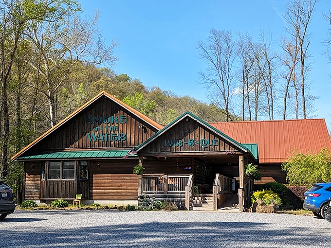 Mother Nature and BBQ masters collaborate perfectly here &ndash; a woodland setting for ribs that would make a vegetarian reconsider their life choices.