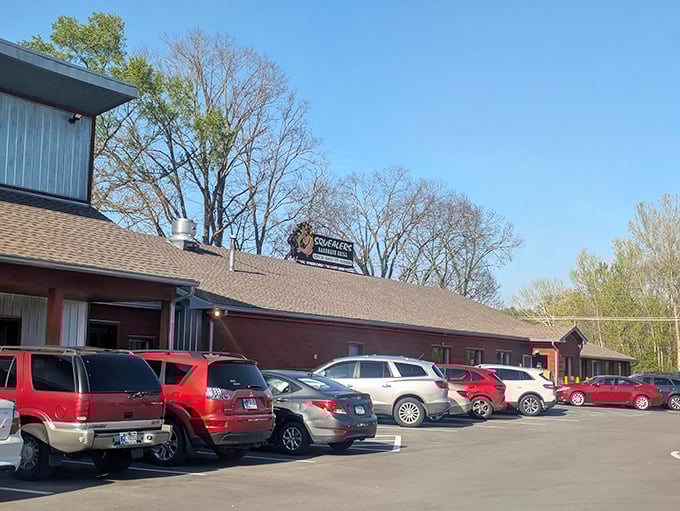 Sometimes the best BBQ joints hide in plain sight, drawing crowds with nothing but pure smoky excellence.