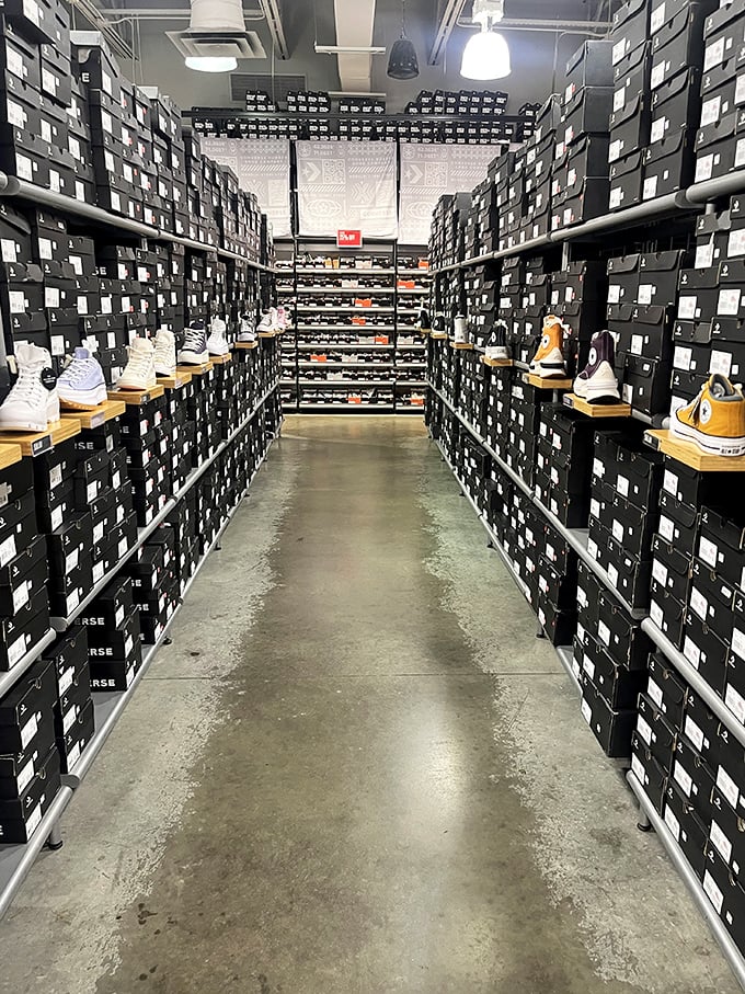 Sneaker heaven exists, and it's lined with endless boxes of Converse. Your feet and wallet can finally be friends again.