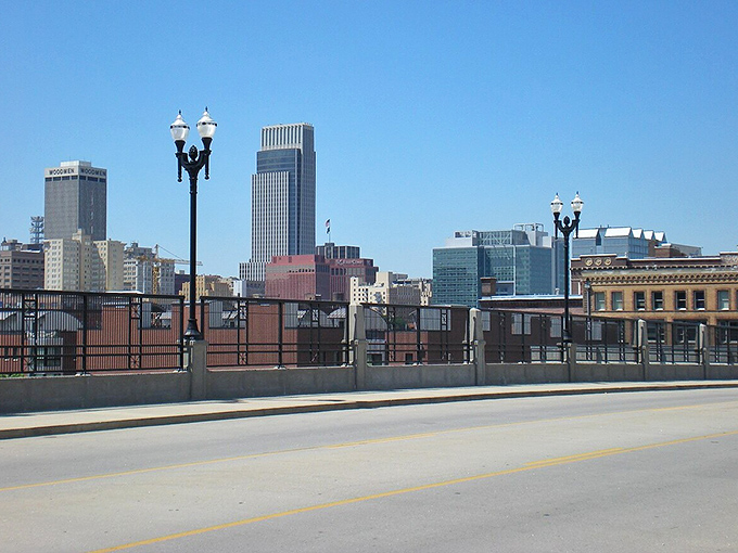 Downtown Omaha's skyline offers that rare "big city energy without big city attitude" vibe. The perfect backdrop for your next humble-brag social media post.