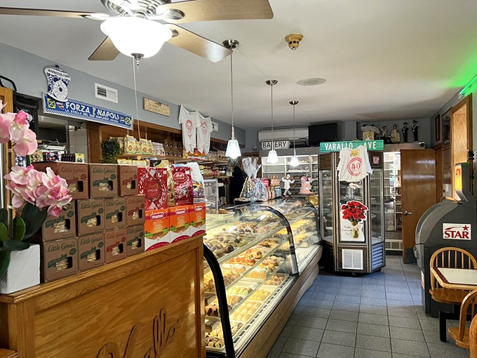 Step inside and time stands still &ndash; the classic bakery counter display hasn't changed in decades, and nobody's complaining about that.